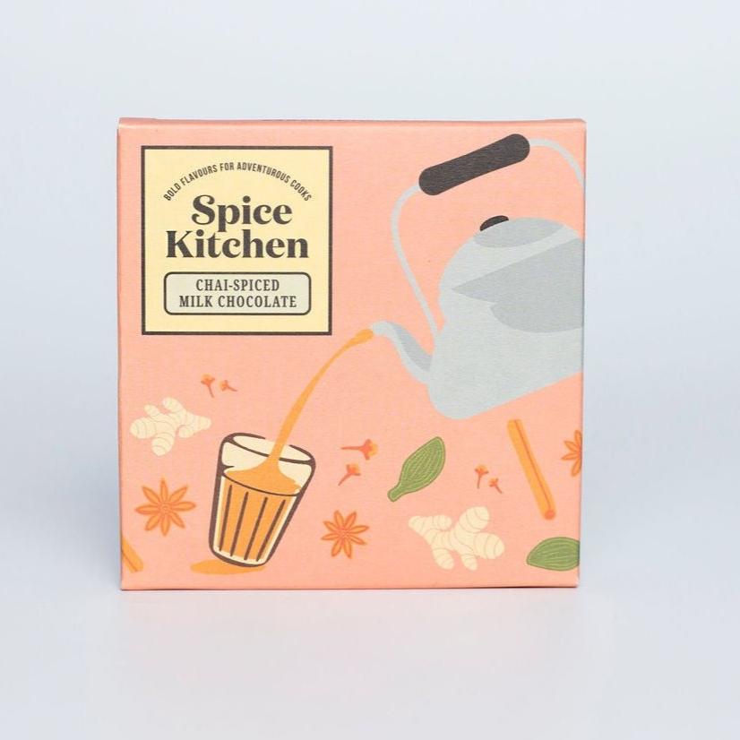 Chai-Spiced Milk Chocolate Bars by Spice Kitchen | Spice Kitchen