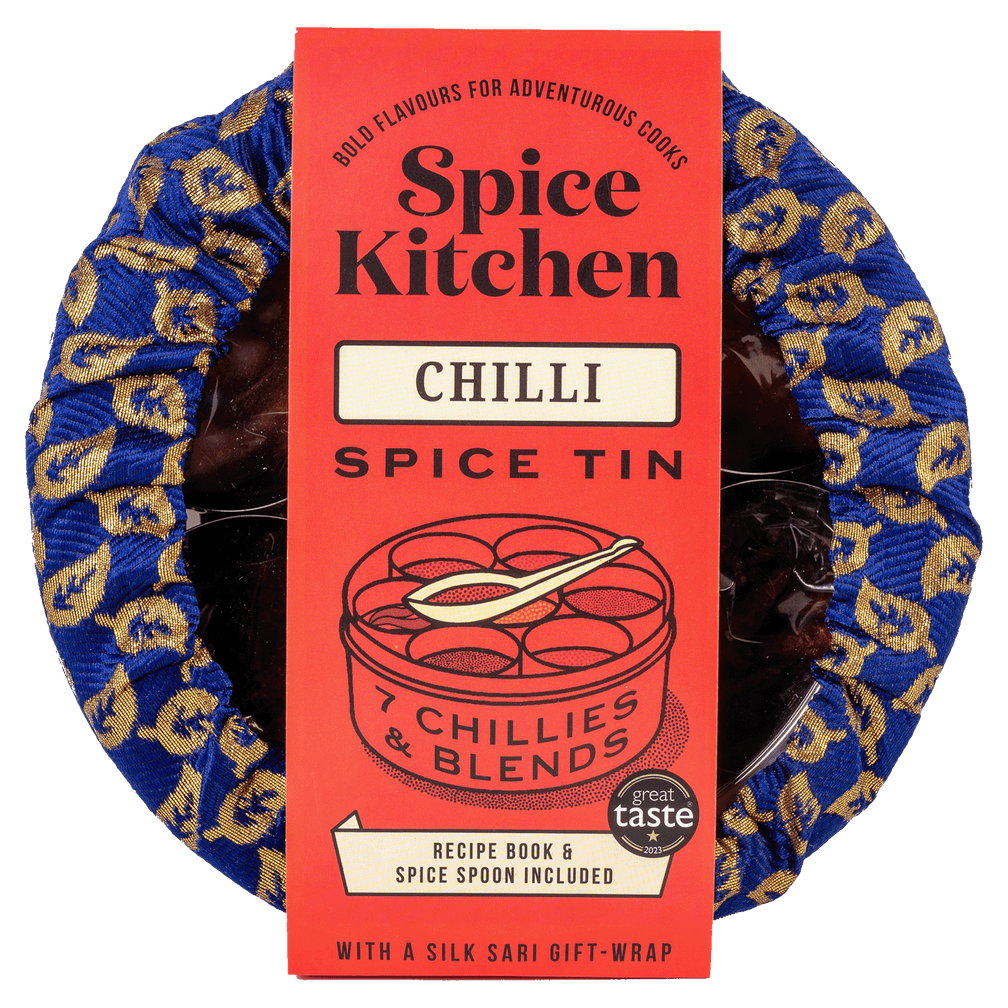 Chilli Collection with 7 Chillies | Chilli Spice Tin by Spice Kitchen ...