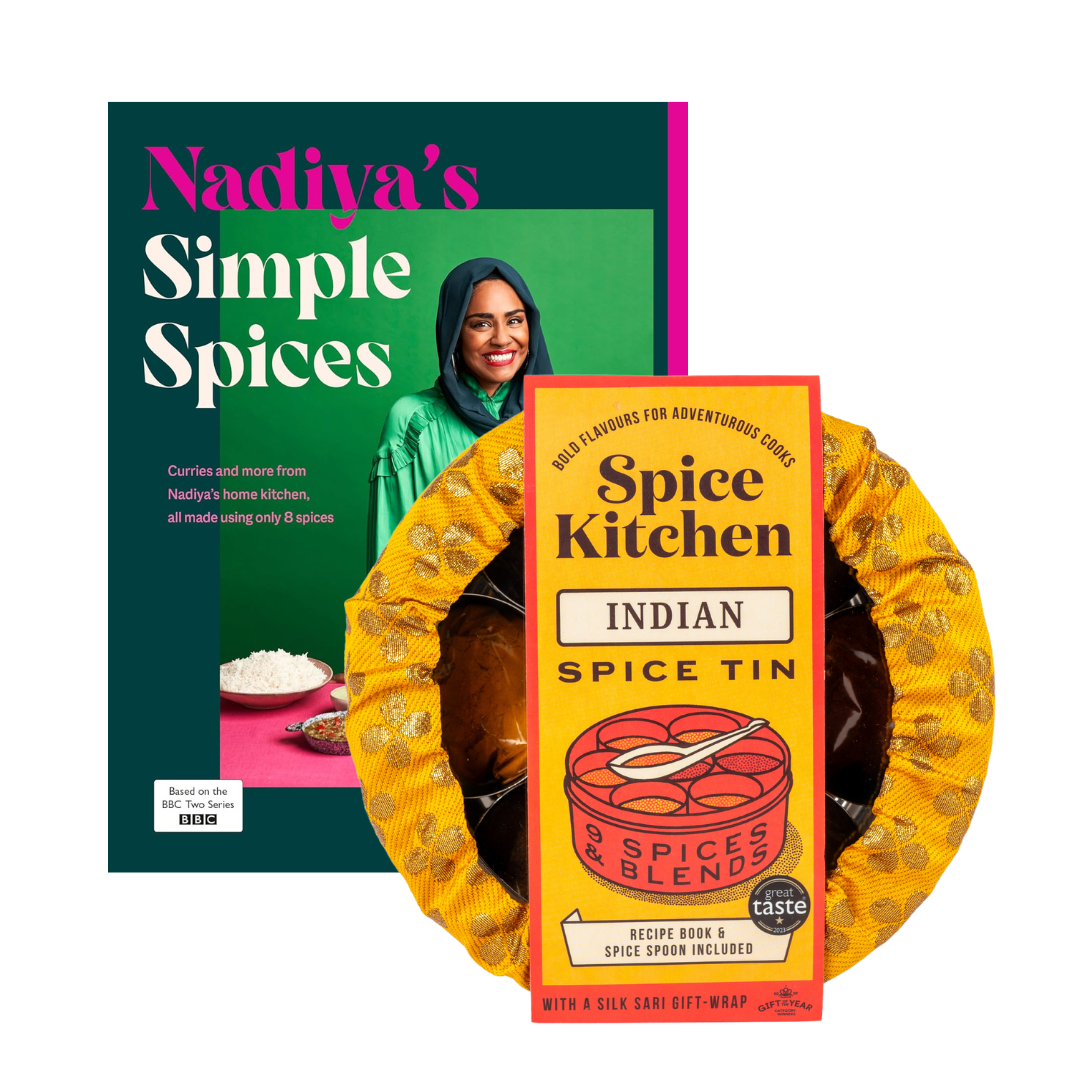 Nadiya's Simple Spices by Nadiya Hussain & Indian Spice Tin | Default ...