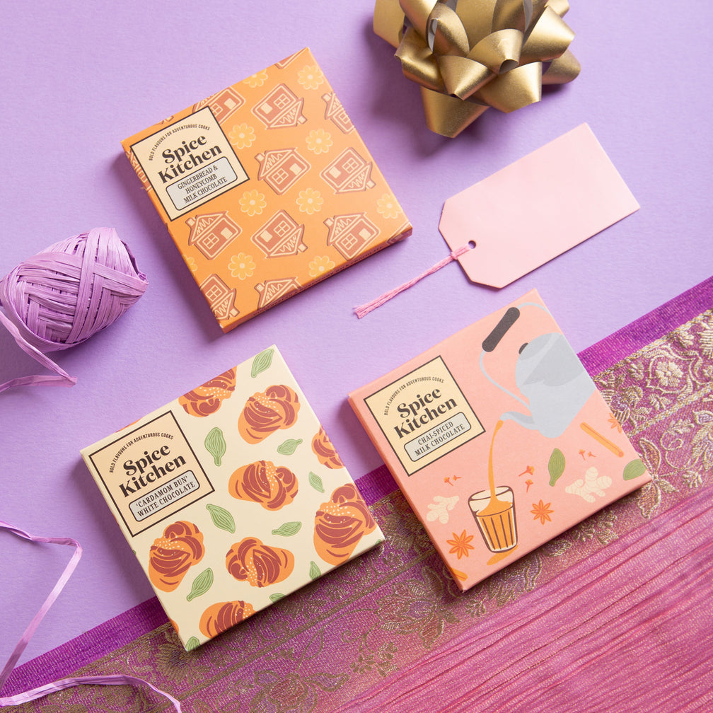 Chai-Spiced Milk Chocolate Bars by Spice Kitchen | Spice Kitchen