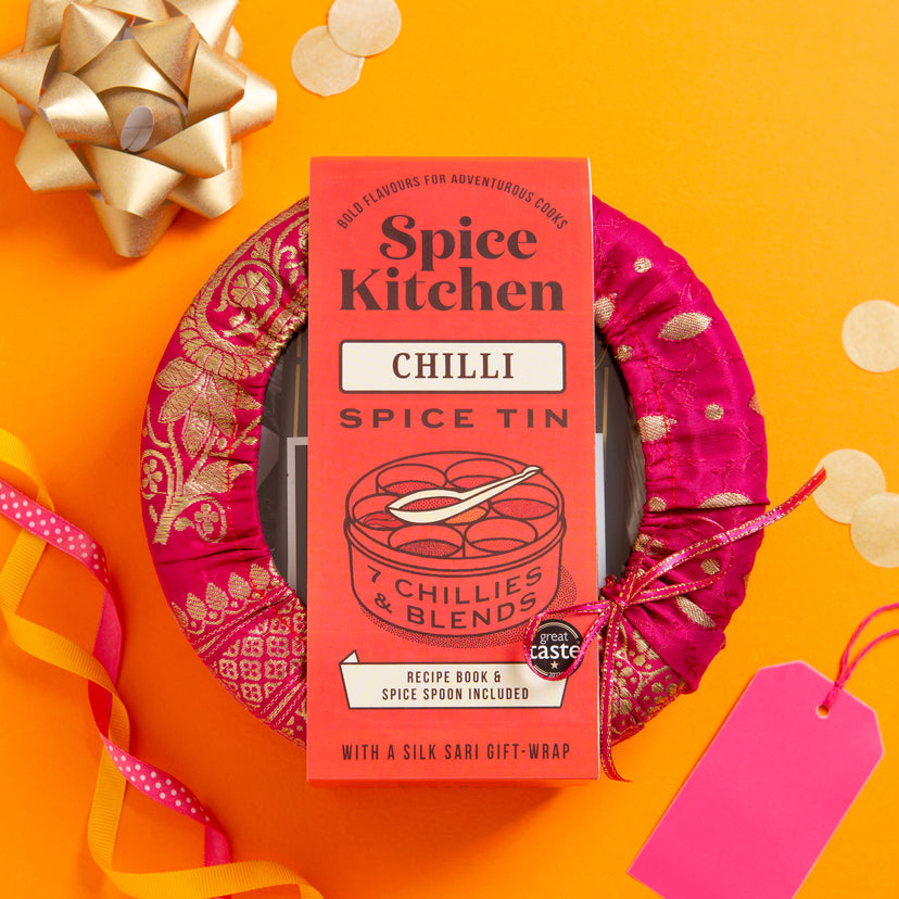 Chilli Collection with 7 Chillies | Chilli Spice Tin by Spice Kitchen ...