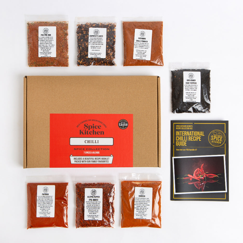 Chilli Collection with 7 Chillies including award-winning Harissa ...