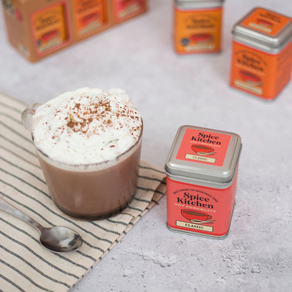 Hot Chocolate Mini Tins | Chai | Gingerbread | Traditional | Spice ...
