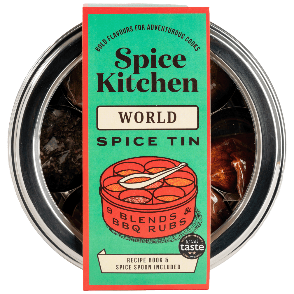 World Spice Tin | World Spice Blends by Spice Kitchen | Unwrapped ...