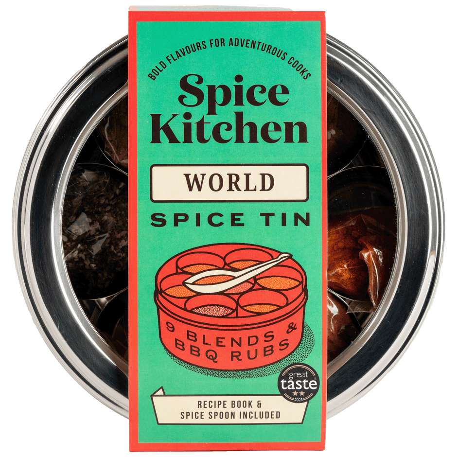 World Spice Tin | World Spice Blends by Spice Kitchen | Gift Wrapped ...