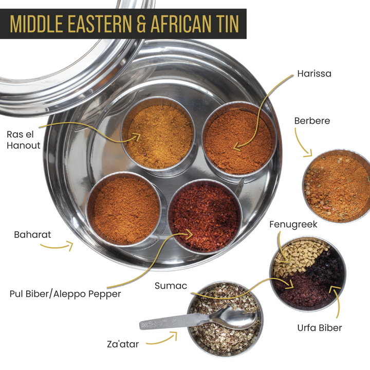 African & Middle Eastern Spice Set | Authentic Spice by Spice Kitchen ...