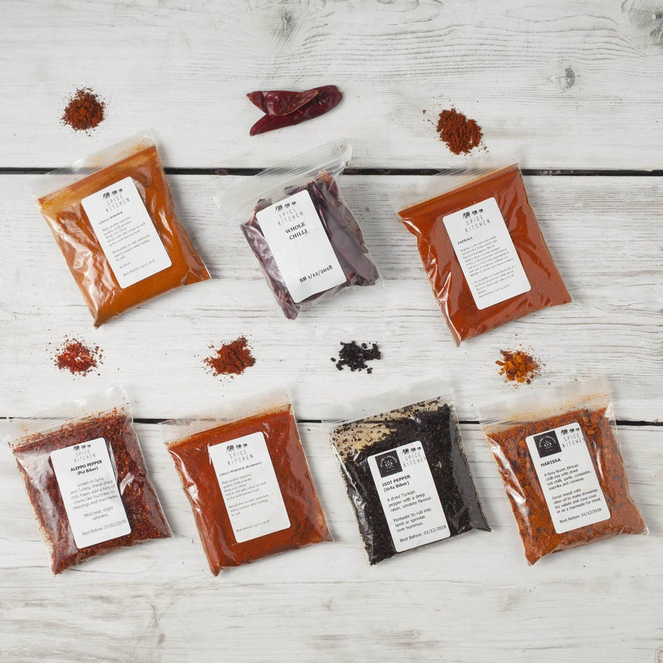 Chilli Collection with 7 Chillies including award-winning Harissa ...